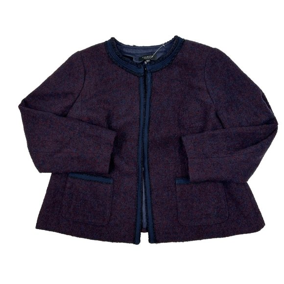 Talbots | Jackets & Coats | Talbots Wool Tweed Hook Latch Suit Coat ...